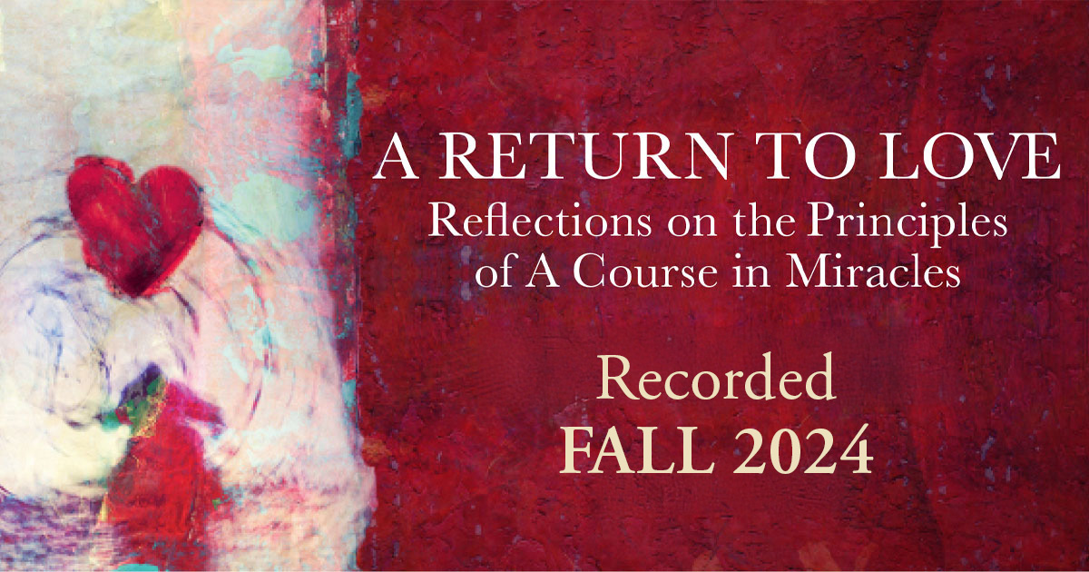 A Return To Love | Marianne Williamson